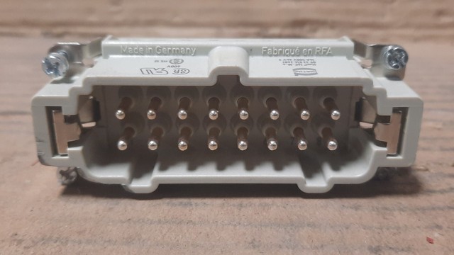 HARTING Han 16e-m-s 16 Pin Male Connector 16a 500v for sale online | eBay
