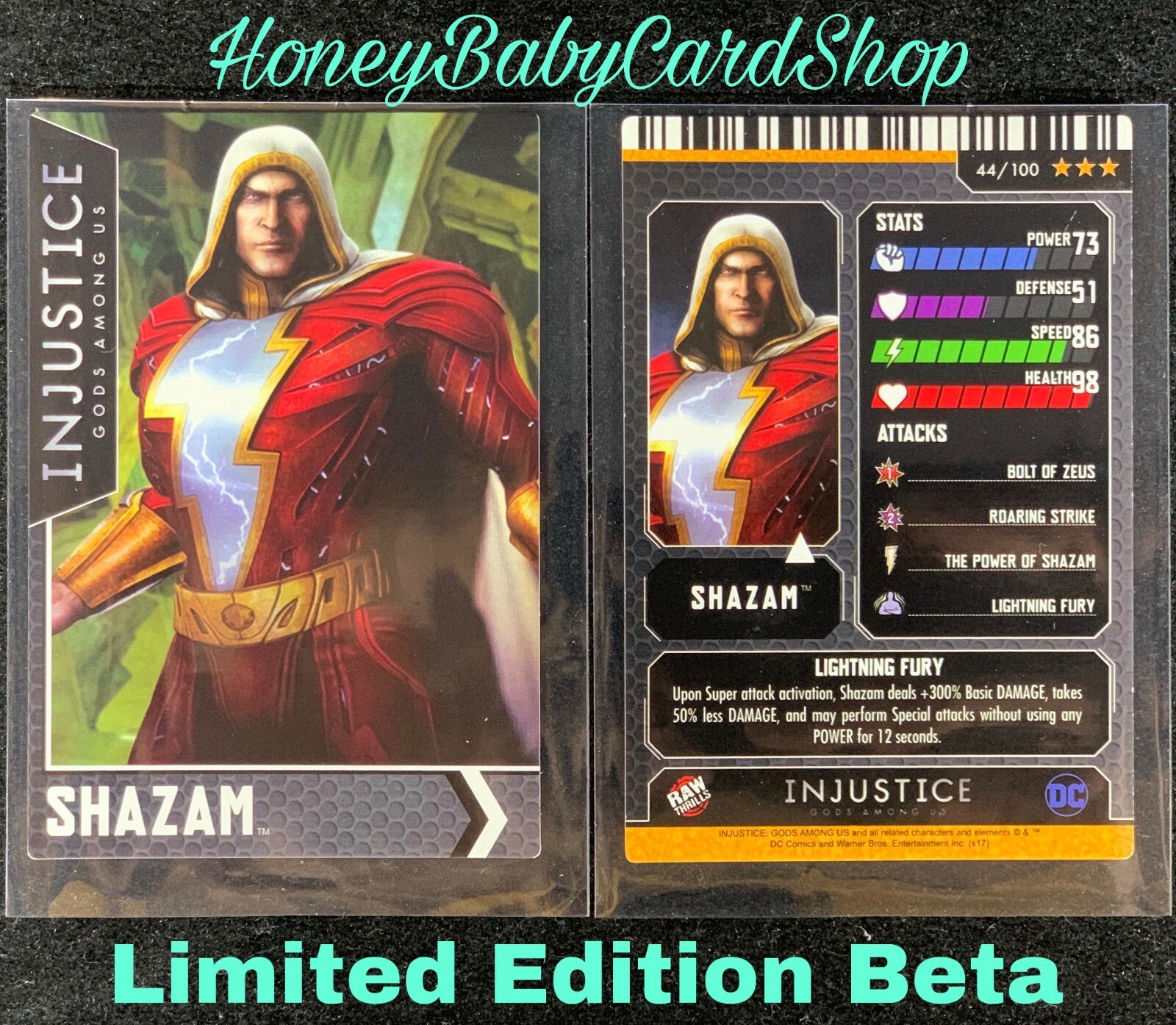Shazam Injustice Card