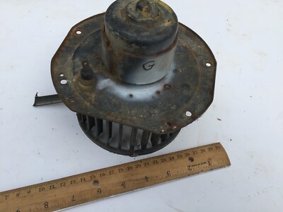Studebaker heater fan, housing and motor; broken fan. No data. Item ...