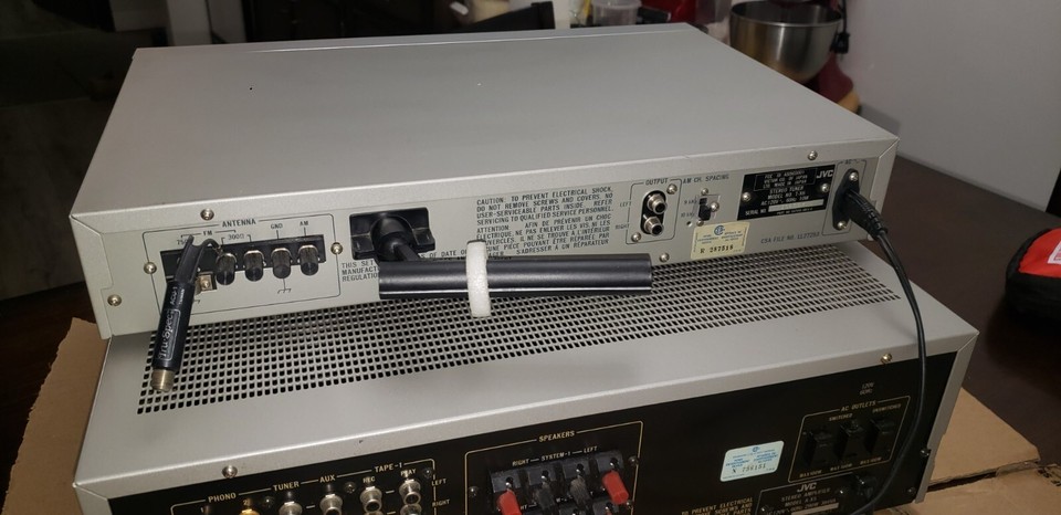 JVC A-X5 Stereo Integrated Amplifier With Matching Stereo Tuner | eBay