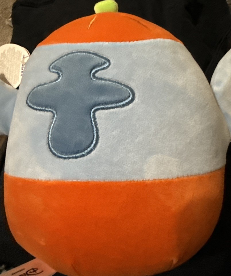 Squishmallows 8" Halloween Stitch as Evil Pumpkin | eBay