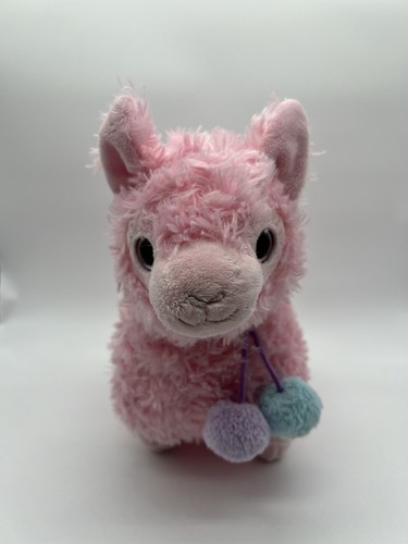 Aurora Llama Alpaca Plush 10" Pink Lovable Stuffed Animal Toy 2021 | eBay
