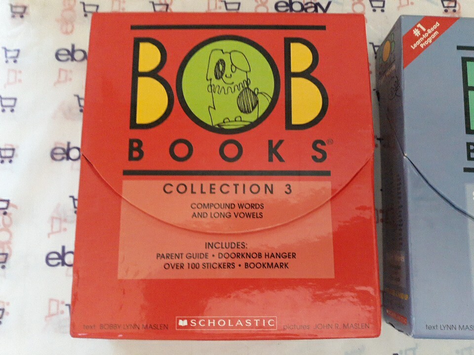BOB Books Collection 3 Compound Words & Sight words Box Collections | eBay