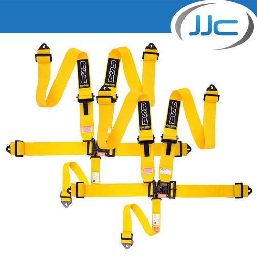 JJC Race and Rally Pack of 2 NASCAR-Type Lightweight 5-Point Harnesses ...