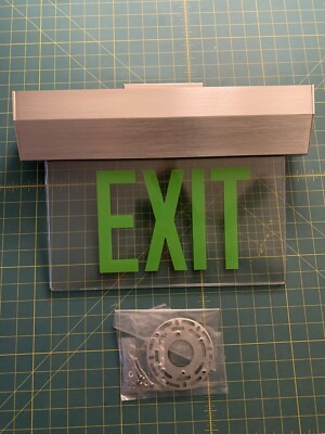 Exit Signs - Green Letters