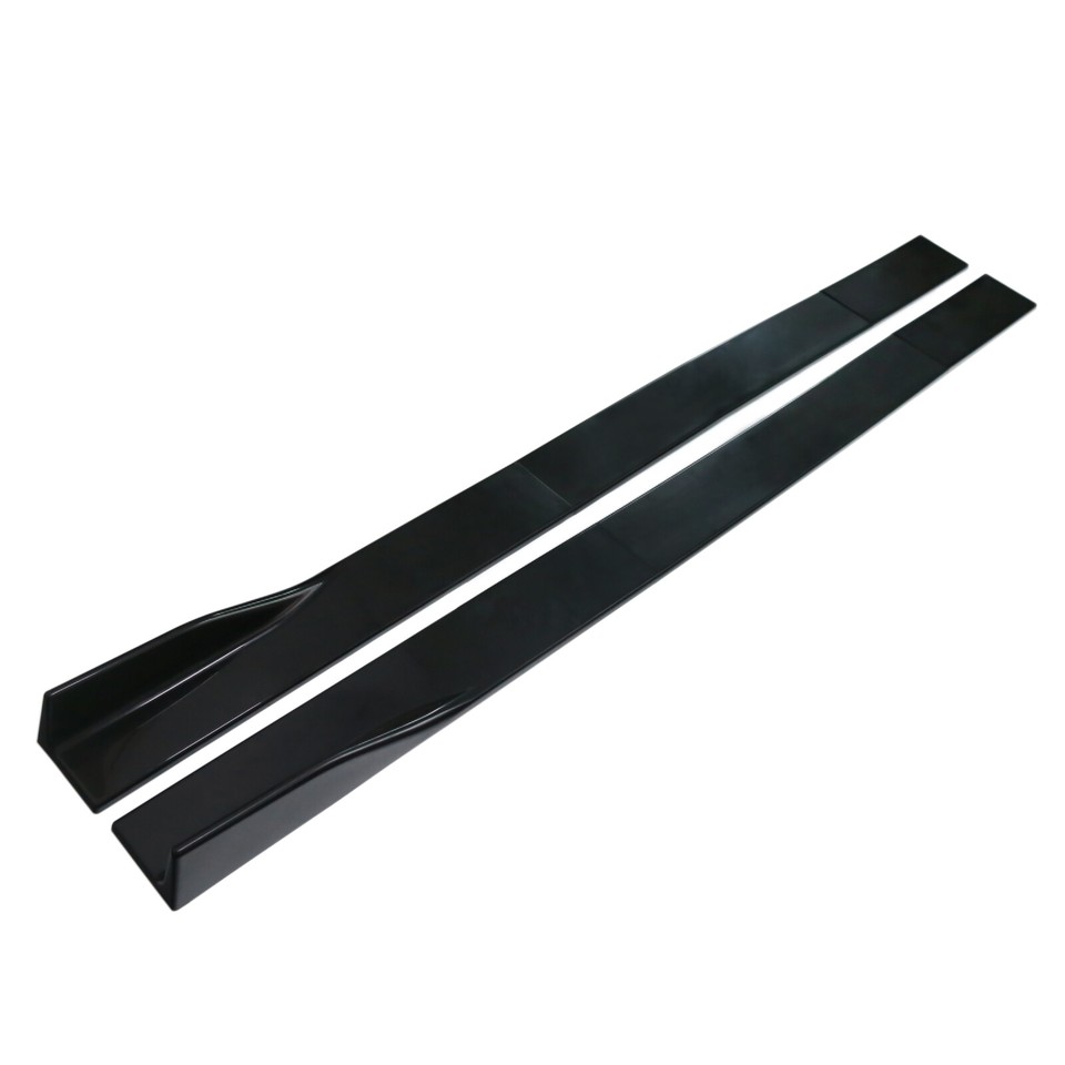 For Nissan 350Z 370Z 78.7'' Side Skirts Extension Lip Splitter Gloss ...