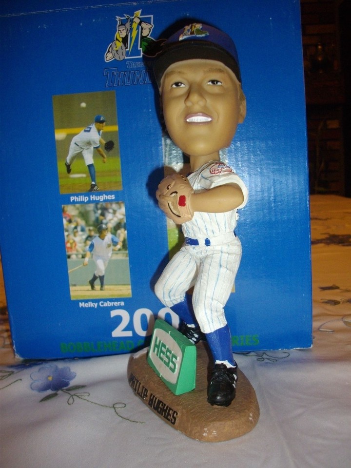 PHILIP HUGHES 2007 8 1/2" Bobblehead Collector's Series - Trenton ...