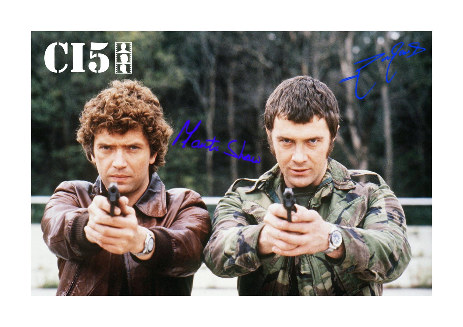 The Professionals CI5 Bodie & Doyle A4 reproduction poster choice of ...