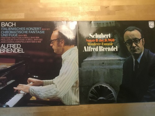 Brendel [2 LP Vinyl] PHILIPS / Bach Italienisches Konzert + Schubert ...