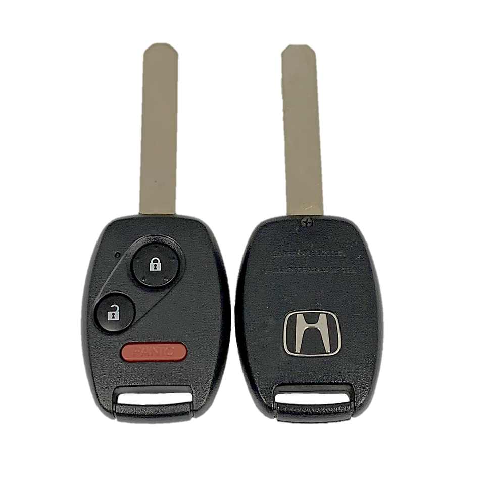 Unlocked OEM Honda Keyless Remote Fob 3 Button Uncut Key For Honda ...