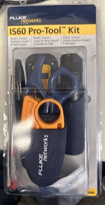 Fluke Networks 11293000 IS60 Pro-Tool Kit w/D914S, D-Snips, Sharpie | eBay