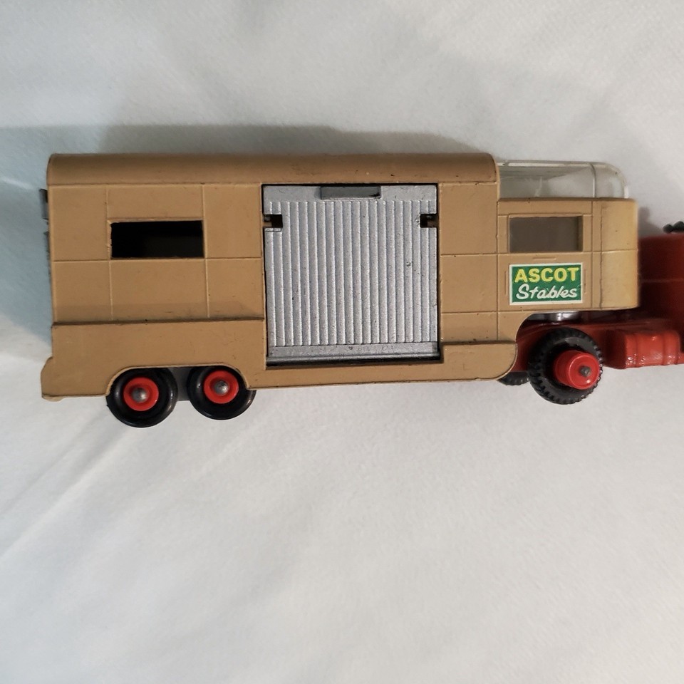 MATCHBOX KING SIZE K18 ASCOT STABLES KING SIZE PIPE TRUCK DINKY MCLEAN ...