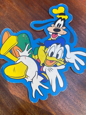 Vintage 1950s Disney Dolly Toy Company Pin Up Goofy and Donald Duck 12 ...