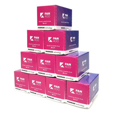 Kentmere 400 (By Ilford) Cheap Black & White Film 35mm 36 Exposure - 10 ...