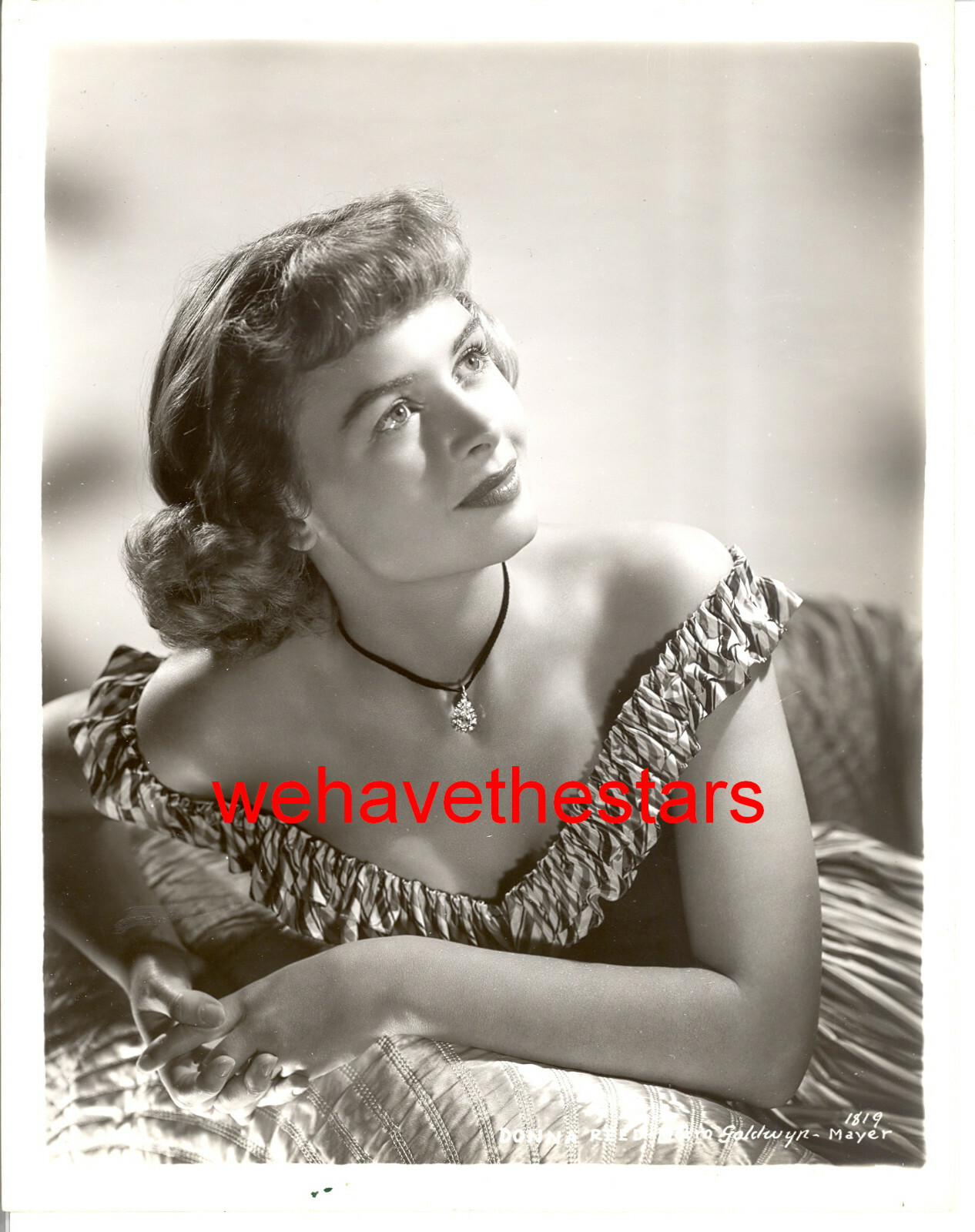 Vintage Donna Reed GORGEOUS GLAMOUR MGM Publicity Portrait | eBay