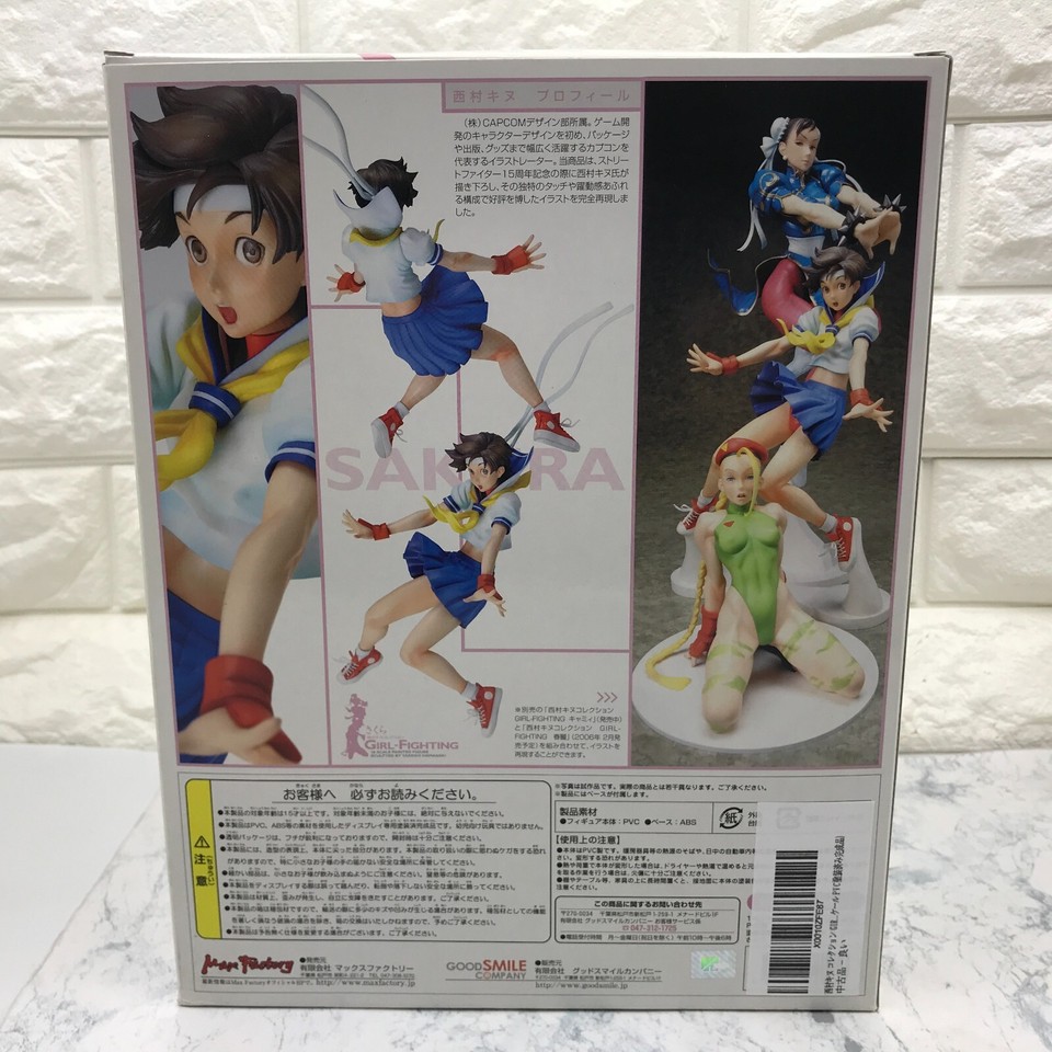 Nishimura Kinu Collection Street Fighter Sakura Girl-Fighting 1/6 ...
