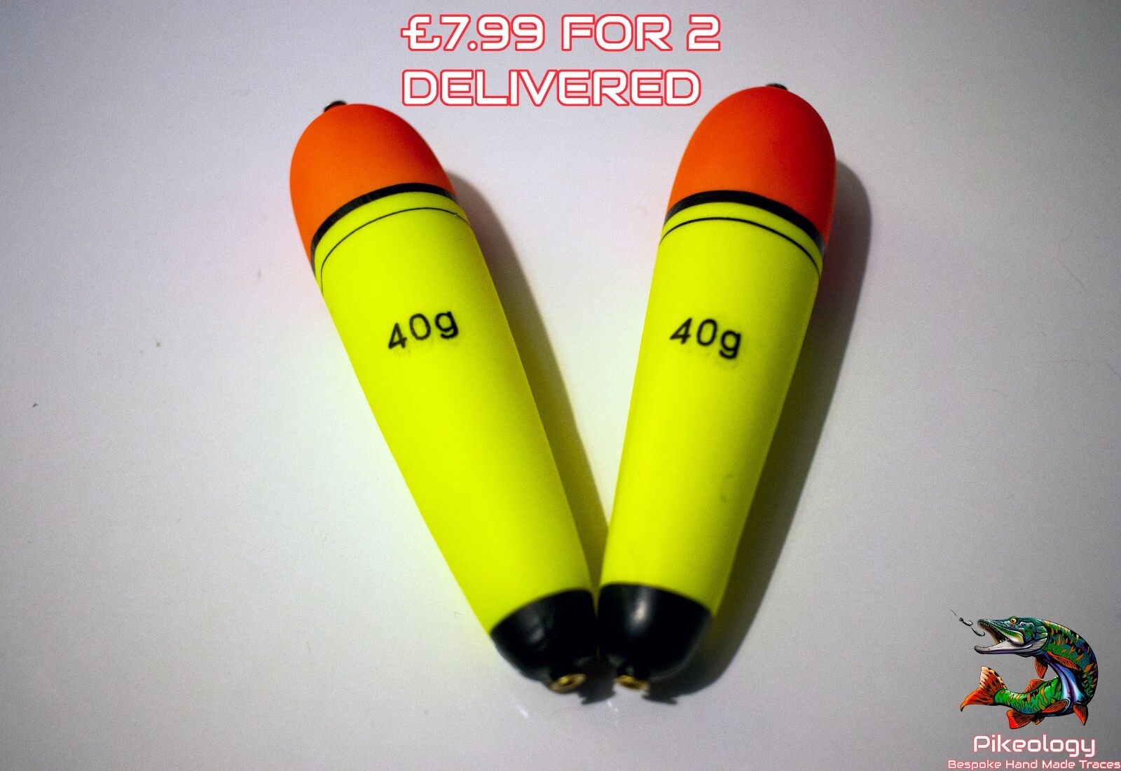 PIKE EVA FISHING FLOAT SEA CATFISH ZANDER PERCH DEADBAIT DRIFT DISTANCE ...