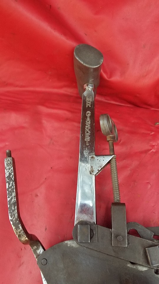MR GASKET 4 SPEED V-GATE SHIFTER w/ Rods and Linkage Vintage Vertigate ...