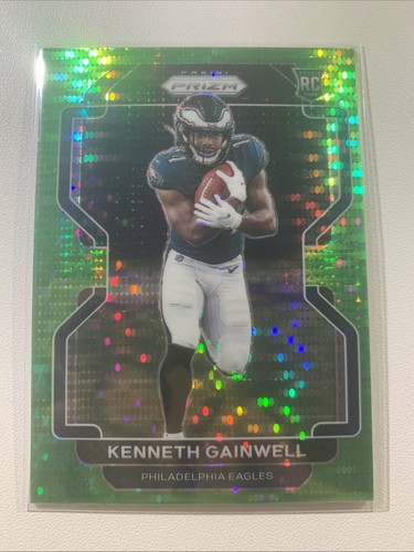 Kenneth Gainwell Rookie Prizm Green NFL Card Philadelphia Eagles | eBay