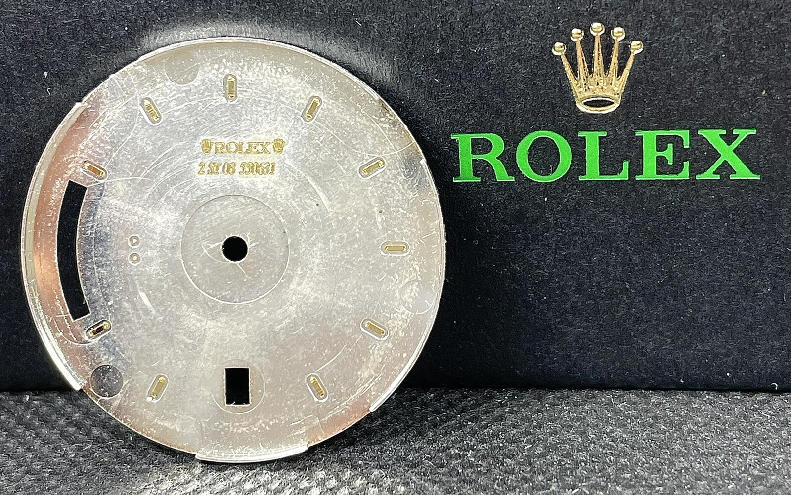 Rolex Mens Day-Date 40mm Silver Motif Dial Stick Markers President Ref ...