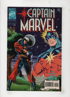 Captain Marvel 2 1995 3rd. Series Hi res Scans | eBay