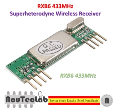 RXB6 433MHz Superheterodyne Wireless Receiver Module | eBay