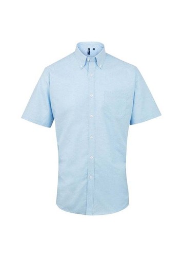 Premier Signature Oxford Short Sleeve Shirt PR236 | eBay UK