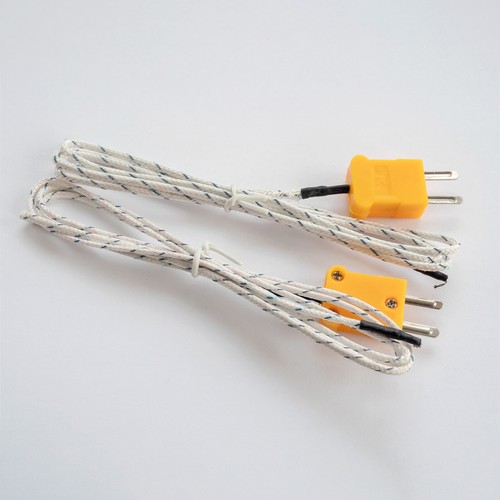 K Type Thermocouple Wire Connectors Female Plug with 3 Prong Round Pin ...