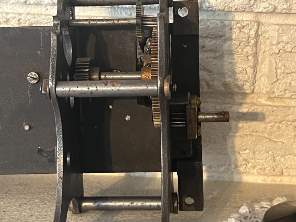 C1900 Antique Regina Coin Operated Disc Music Box Comb Mechanism Only ...