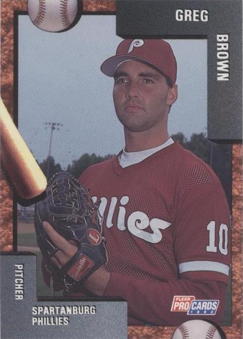 1992 Fleer ProCards Minor League - Greg Brown #1257 (RC) for sale online | eBay