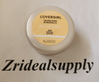 Covergirl Trublend Minerals Loose Mineral Powder 600 Banana | eBay