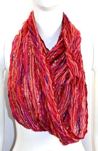 Target Multi Color Infinity Scarf Size 14" X 32" 90% Acrylic 10% ...