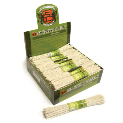 6 Bundles - 144 ct - Smokin Clean Hard Bristle Absorbent Cotton Pipe ...
