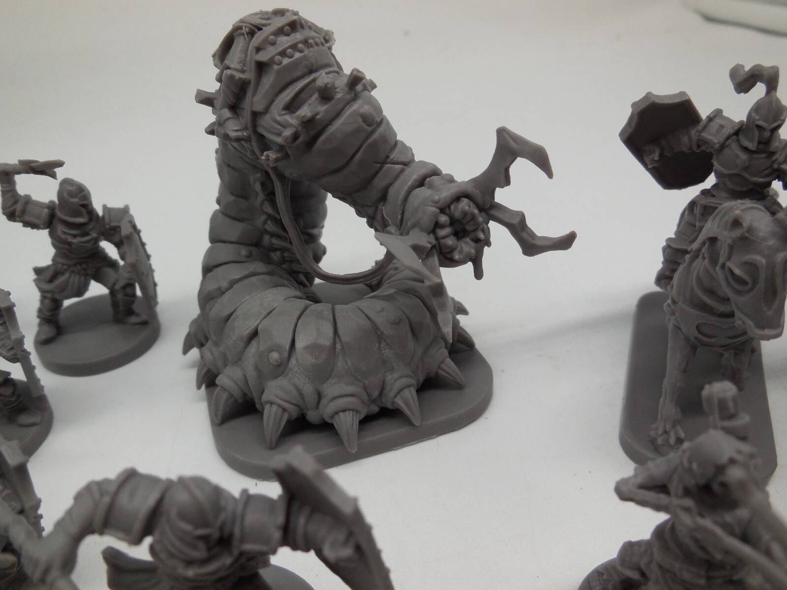 L3 Rune Wars the Miniature Game Daqan Knights Archers Worm Rorik Lot of ...