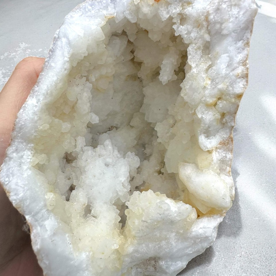 Large Crystal Geode Rock Rare Real Sparkling Minerals Natural ...