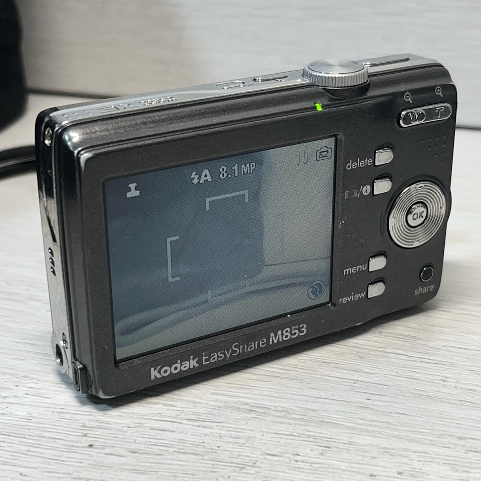 Kodak EasyShare M853 Compact Digital Camera 8.2 MP - Black | eBay Australia
