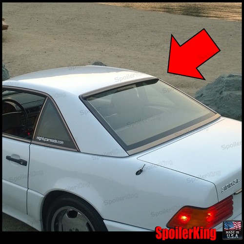 SpoilerKing Rear Roof Spoiler Window Wing (Fits: Mercedes Benz SL Class ...