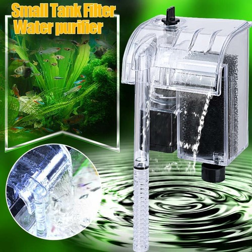 120l/h Aquarium Hang On Back Waterfall Filter For Fish Tank External ...