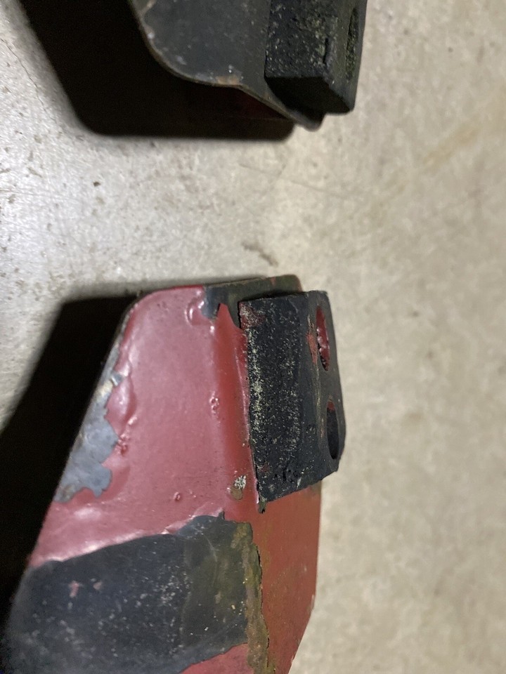 1967-1972 Ford Truck Hood Firewall Support Mount Brackets OEM F100 F250 ...