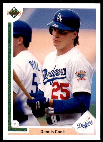 1991 Upper Deck Dennis Cook Baseball Cards #612 | eBay