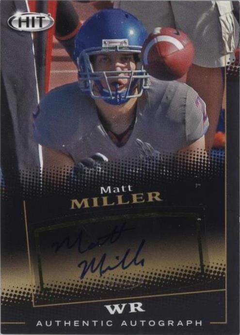 2015 Sage Hit - Autographs Matt Miller #A102 Black (AU, RC) for sale ...