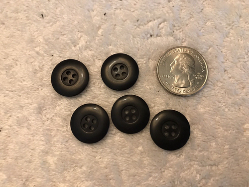 WWII WW2 German Military Germany Black 18mm Buttons | eBay