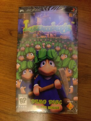 Lemmings Demo Disc not for resale Sony PSP portable | eBay