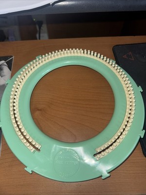 EZEE Knitter Vintage Knitting Wheel with Instructions Creative Craft ...