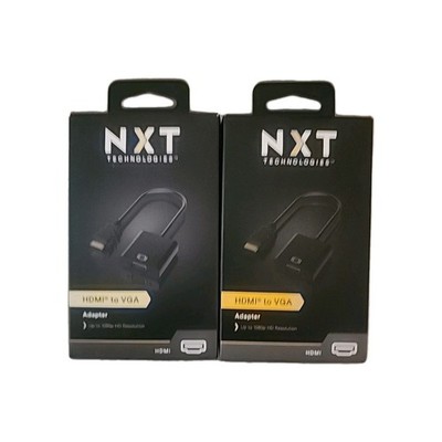 2x Genuine NXT Technologies HDMI to VGA Adapter *FAST FREE SHIPPING* | eBay