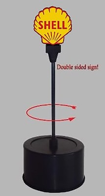 Miller Engineering 55-020 Shell Rotating Sign Illuminated O Scale or 1/ ...
