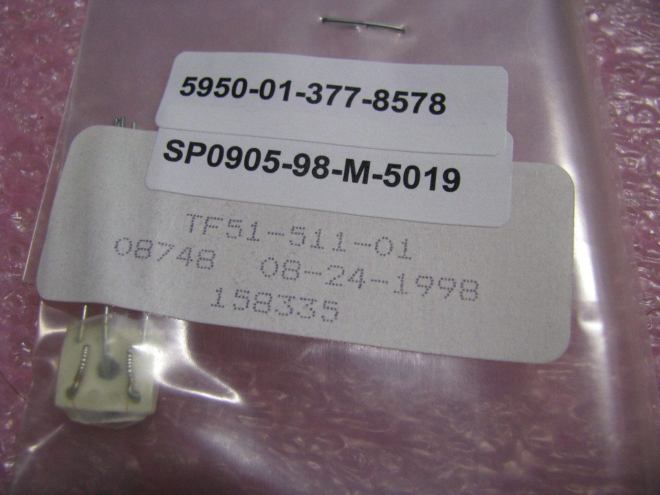 ELDEC CURRENT SENSOR TRANSFORMER # TF51-511-01 NSN: 5950-01-377-8578 | eBay