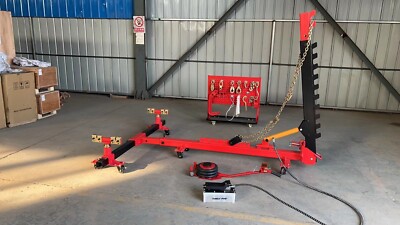 L Frame Machine L Puller Auto Body Frame Puller Chain Foot Pump Air ...