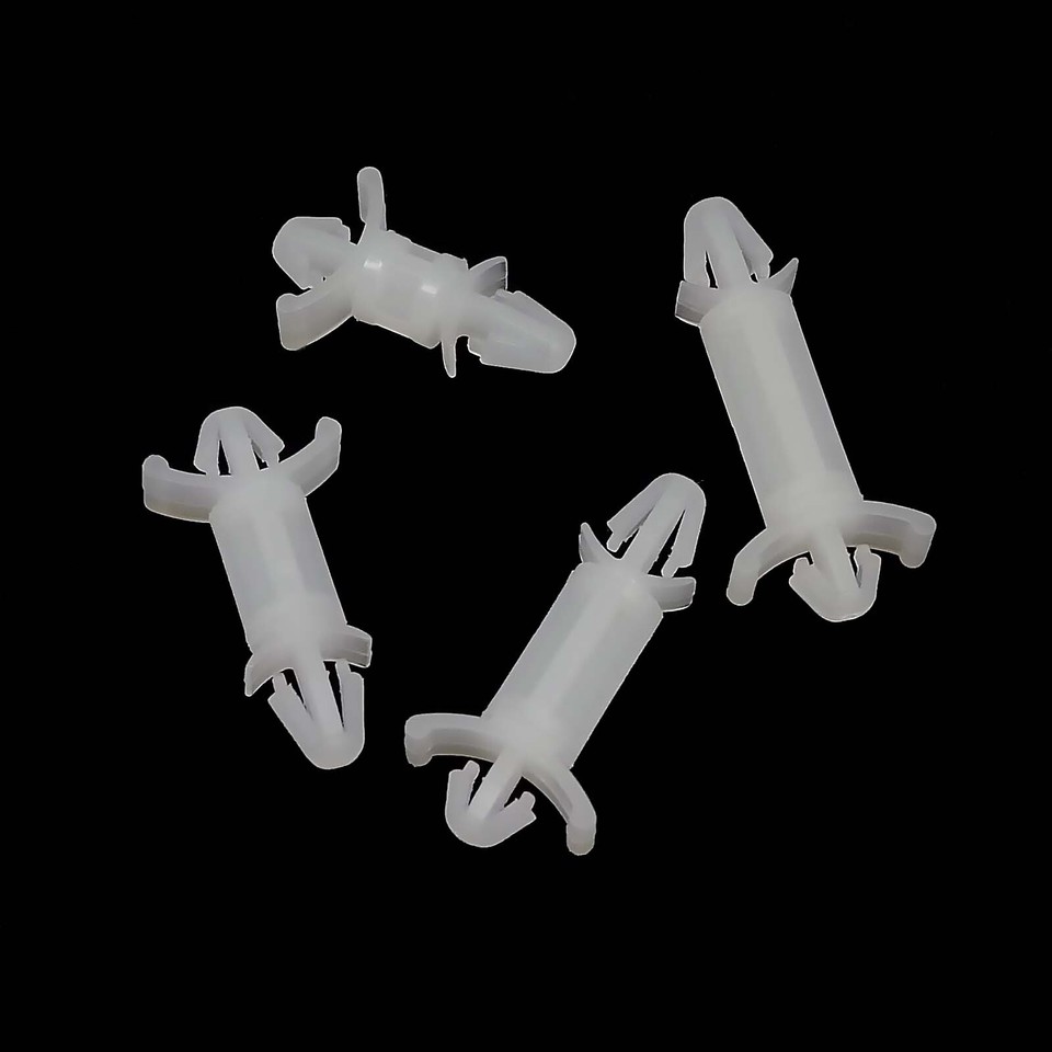 50pc Nylon Plastic Standoff Spacer Rivet Push In Fixed Support PCB ...