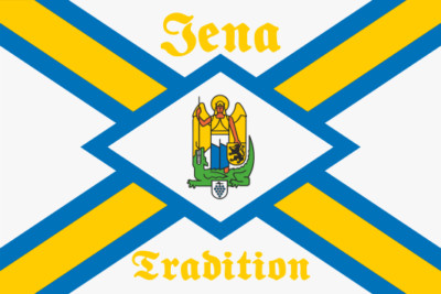 Fahne Flagge Jena Tradition 80 x 120 cm Bootsflagge Premiumqualität ...